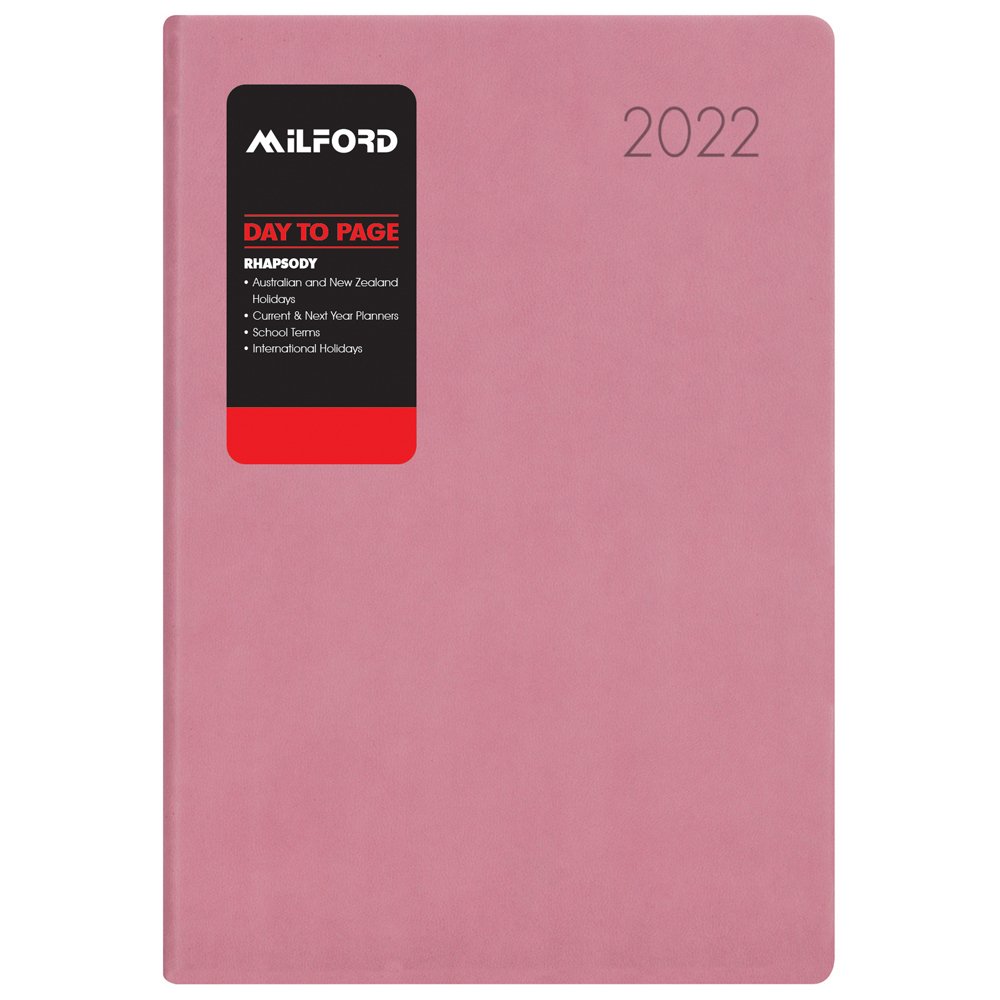 Diary 2022 Milford Rhapsody A41A - Stationery-Diaries : Onehunga Books ...