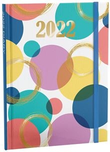 Diary A5 22 WTV Colourful Circles - Stationery-Diaries : Onehunga Books ...