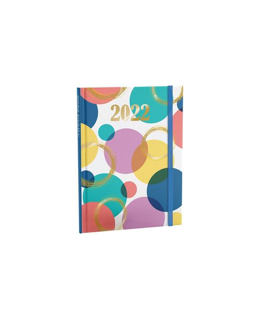 Diary A5 22 WTV Colourful Circles - Stationery-Diaries : Onehunga Books ...