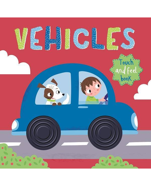 Touch & Feel Vehicles Silicon Board - Children Books-Picture Books ...