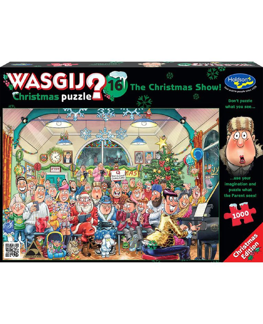 WASGIJ 16 The Christmas Show 1000 Piece Puzzle - Games & Toys-Puzzles ...