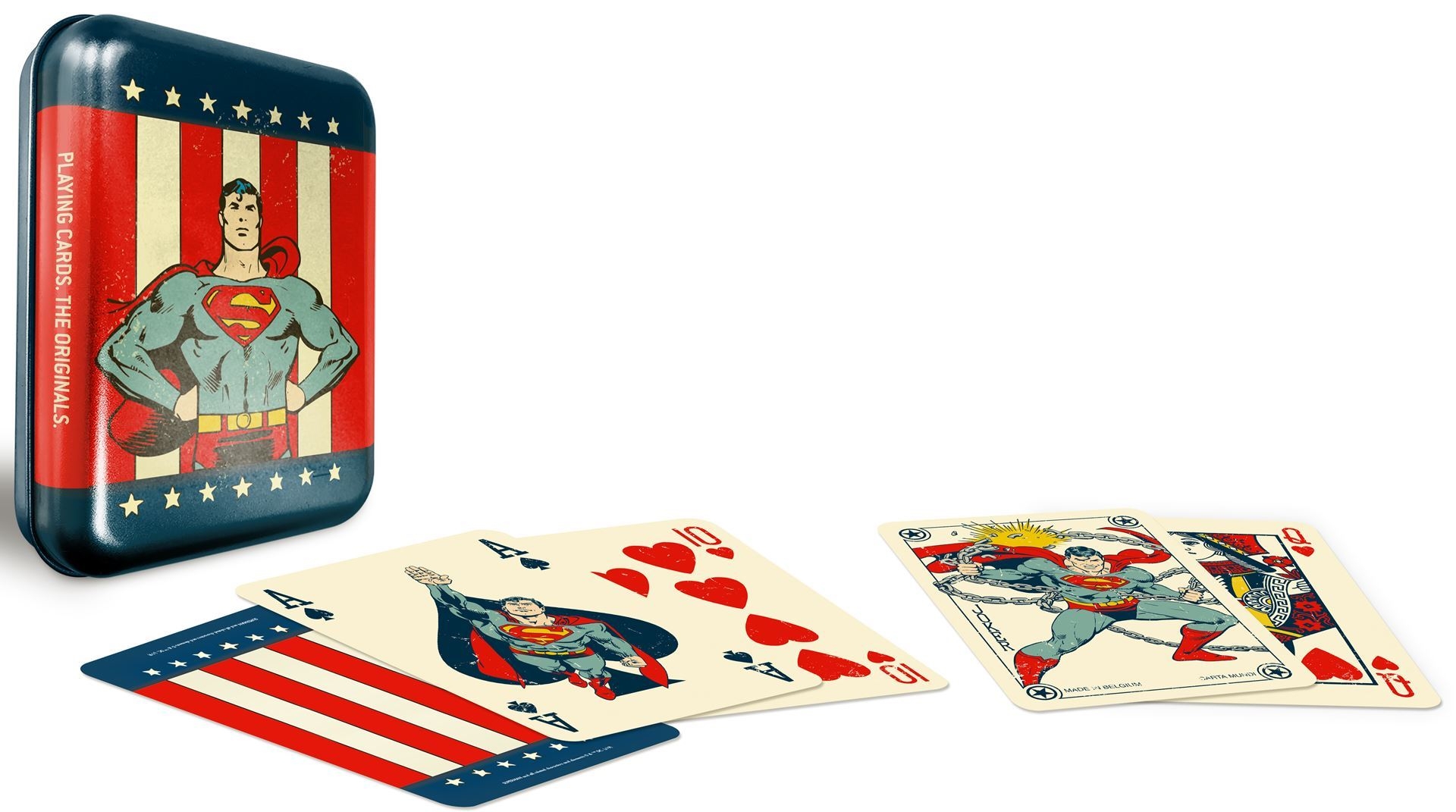 Playing Cards In Tin Superman - Games & Toys-Board Games : Onehunga ...