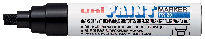 Uni PX-30 Paint Marker Black - Stationery-Arts & Crafts : Onehunga ...