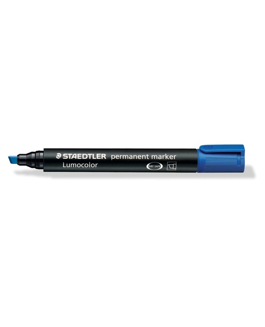 STAEDTLER PERMANENT MARKER BLUE CHISEL TIP - Stationery-Writing ...
