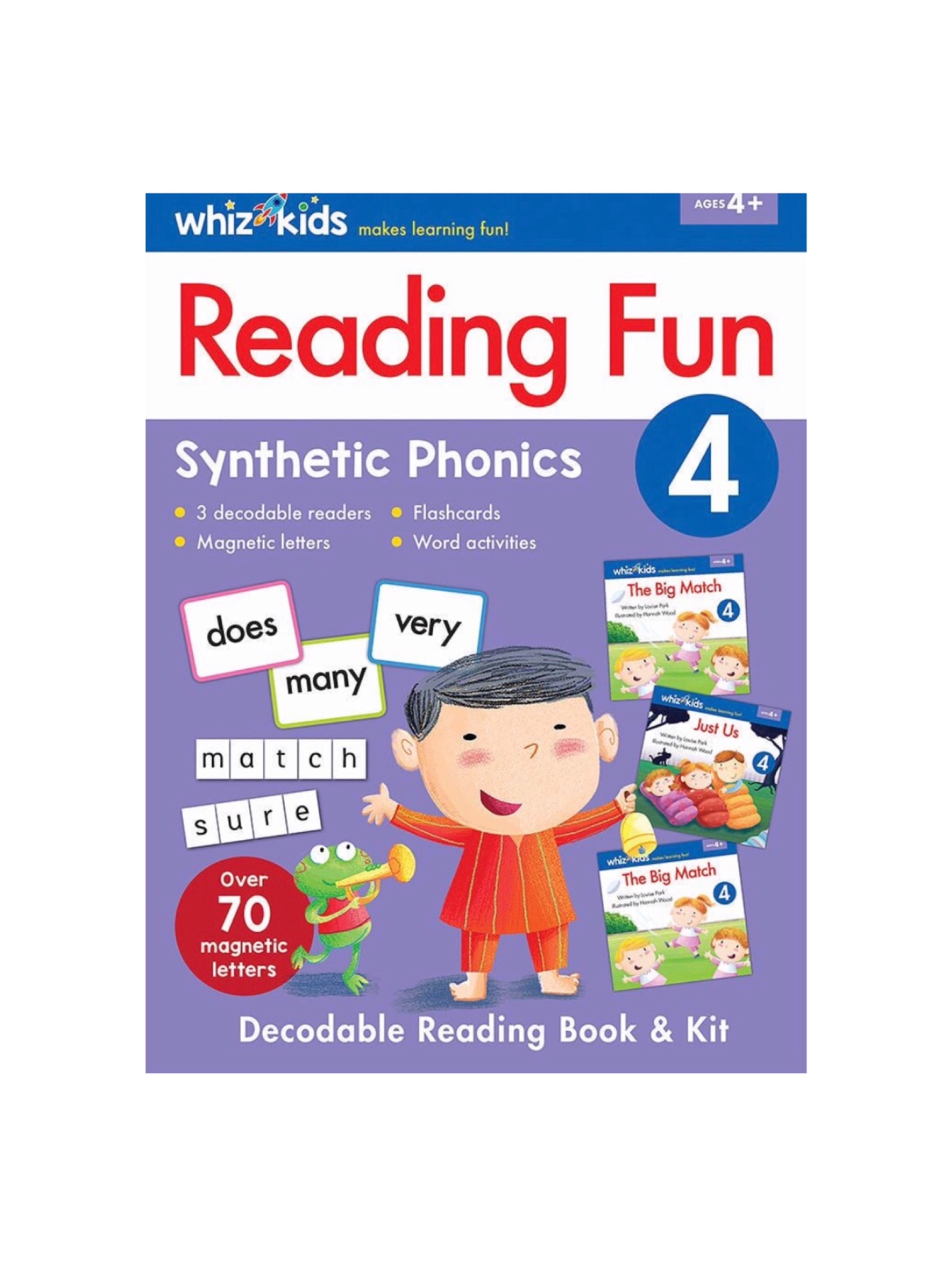 Whiz Kids Learning Kit Reading Fun 4 - Children Books-Educational ...