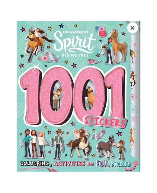 Spirit Riding Free 1001 Stickers - Children Books-Activities ...