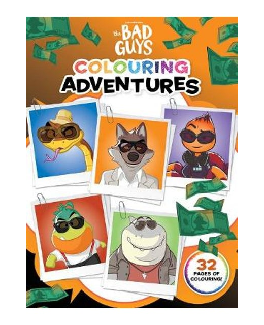 The Bad Guys Colouring Adventures - Children Books-Activities ...