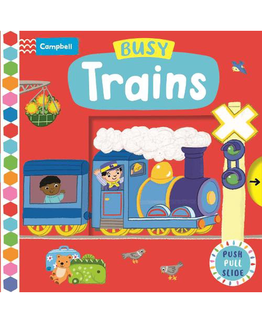 BUSY TRAINS - Children Books-Activities & Colouring Books : Onehunga ...