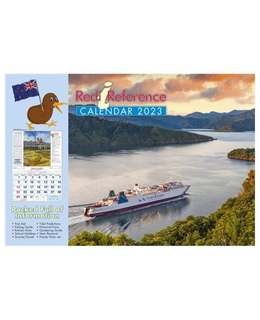 REDI REFERENCE CALENDAR 2023 - Stationery-General : Onehunga Books ...