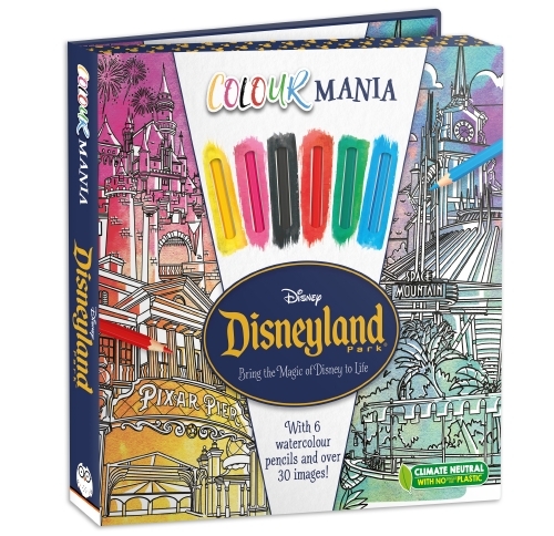 DISNEYLAND PARK COLOUR MANIA - Children Books-Activities & Colouring ...