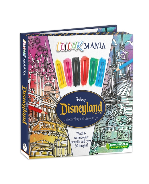 DISNEYLAND PARK COLOUR MANIA - Children Books-Activities & Colouring ...