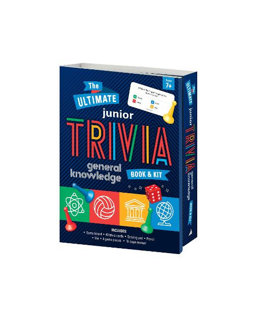 ULTIMATE JUNIOR TRIVIA GENERAL KNOWLEDGE BOOK & KIT - Games & Toys ...