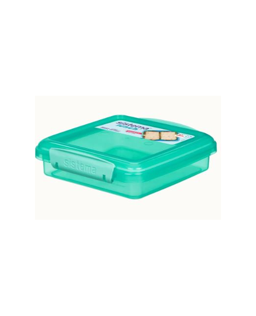 Sistema Lunchbox Sandwich Box 450ml School Stationery Bags And Covering