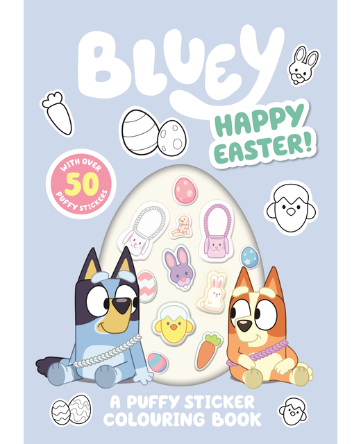 Bluey - Happy Easter - Children Books-Activities & Colouring Books ...