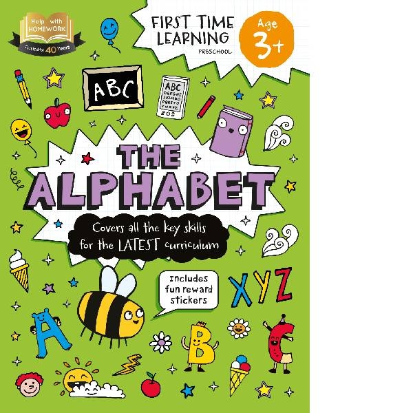 FIRST TIME LEARNING THE ALPHABET 3 PLUS - Children Books-Educational ...