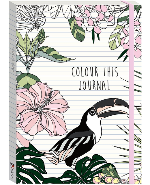 COLOUR THIS JOURNAL TROPICANA - Stationery-Journals & Notebooks ...