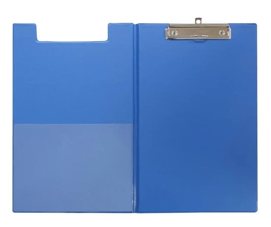 OSC CLIPBOARD PVC DOUBLE FC BLUE - Buy Office Stationery Online ...