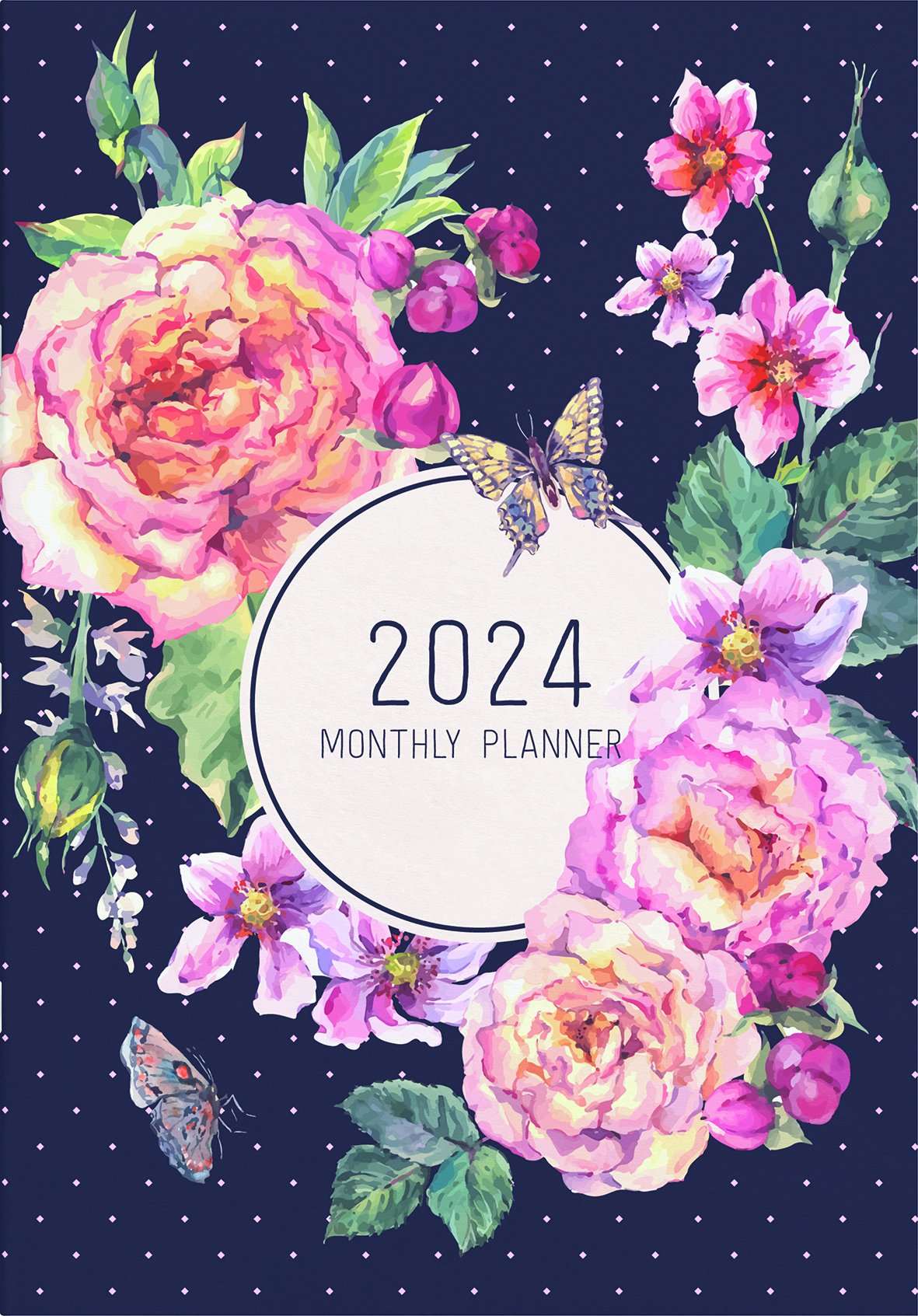 DIARY 2024 Collins Diary A5 Monthly Planner Botanical - Stationery ...