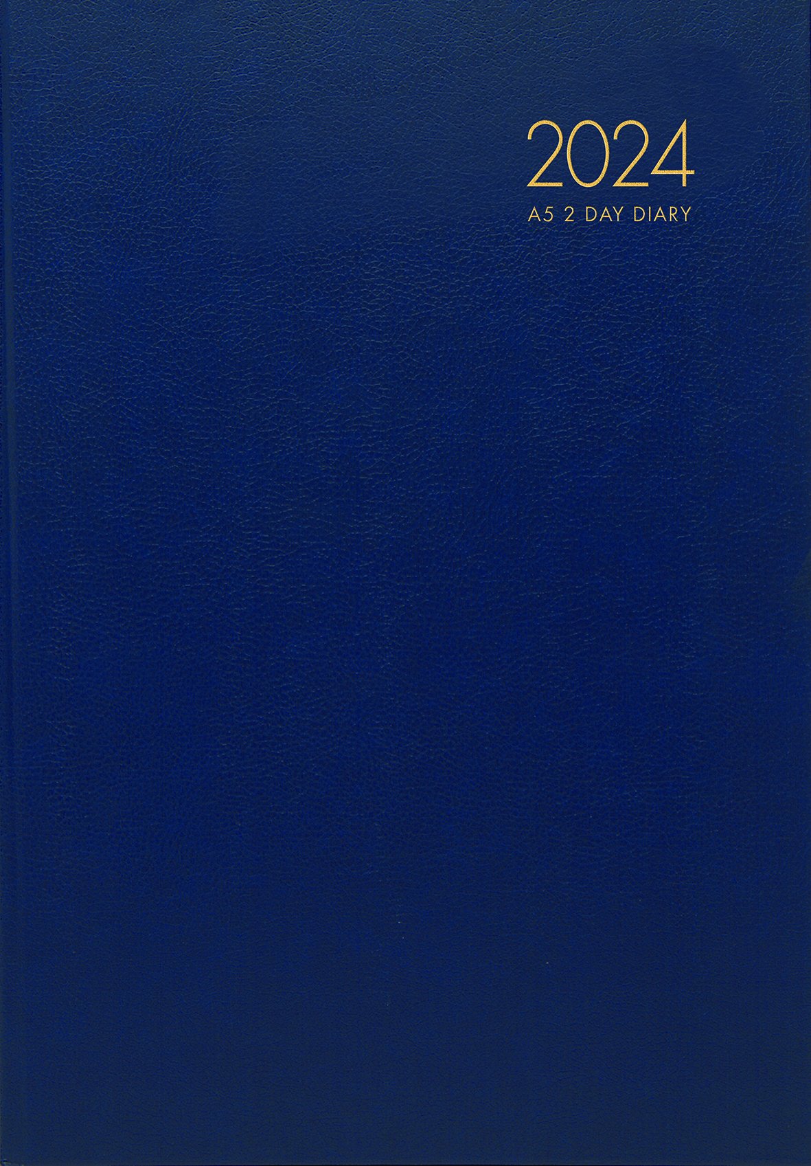 DIARY 2024 Milford Windsor A52 2 Day To Page Diary Navy Even Year ...