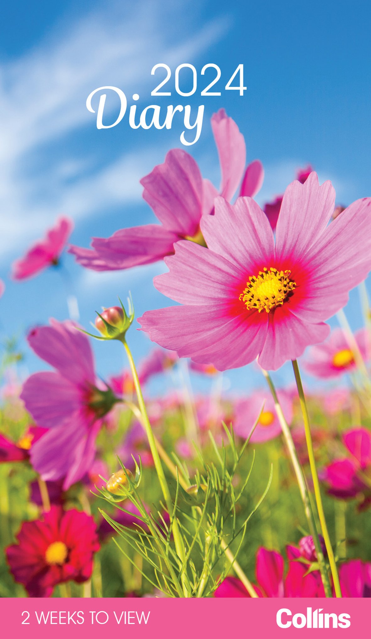 DIARY 2024 Collins Rosebank Diary Floral 2 Weeks to View Even Year ...