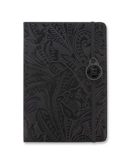 DIARY 2024 Letts of London Diary Baroque A5 Week to View Black Even ...