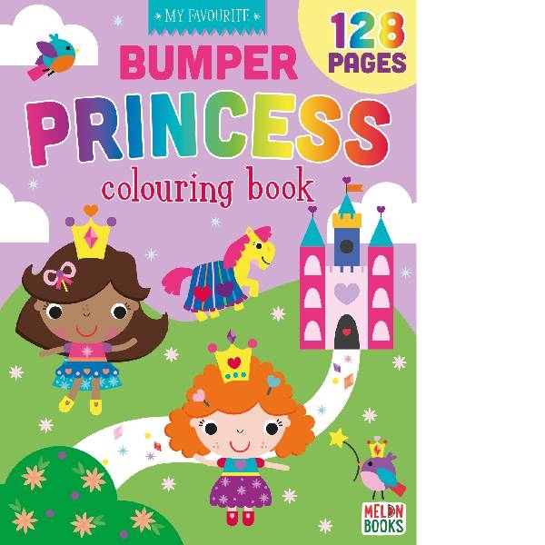 BUMPER PRINCESS COLOURING BOOK - Children Books-Activities & Colouring ...