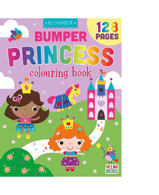 BUMPER PRINCESS COLOURING BOOK - Children Books-Activities & Colouring ...