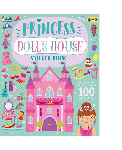 PRINCESS DOLLS HOUSE STICKER BOOK - Children Books-Activities ...