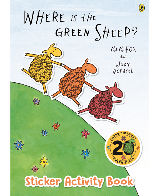 WHERE'S IS THE GREEN SHEEP STICKER ACTIVITY BOOK - Children Books ...
