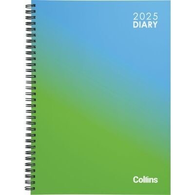 2025 Collins Diary A51 Vivid Wiro Hardcover - Stationery-Diaries ...