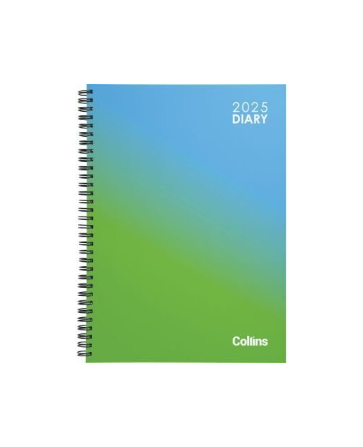 2025 Collins Diary A51 Vivid Wiro Hardcover - Stationery-Diaries ...