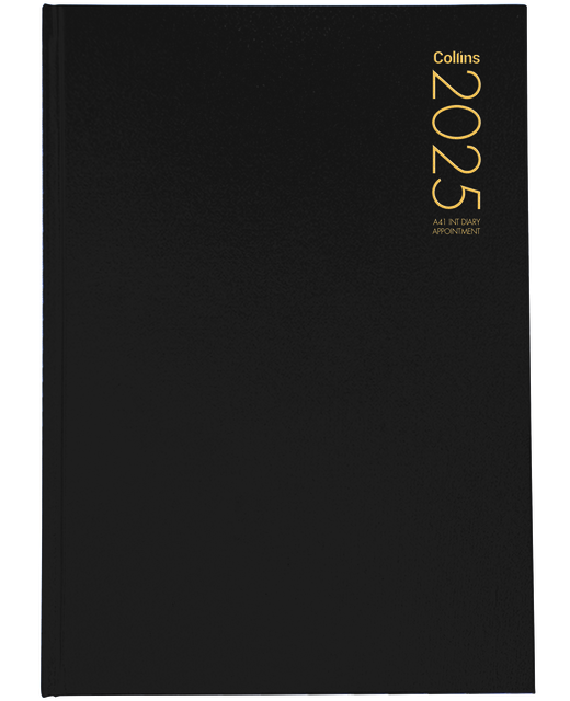 2025 Collins A4 Interleaved Appointment Diary - Stationery-Diaries ...
