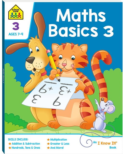 School Zone I know it: Maths Basics 3 - Children Books-Educational ...