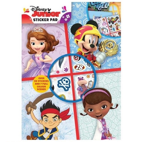 STICKER PAD DISNEY JUNIOR - Children Books-Activities & Colouring Books ...