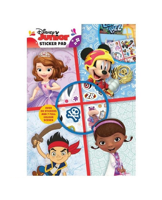 STICKER PAD DISNEY JUNIOR - Children Books-Activities & Colouring Books ...