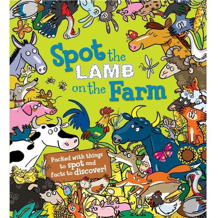 SPOT THE LAMB ON THE FARM - Children Books-Activities & Colouring Books ...