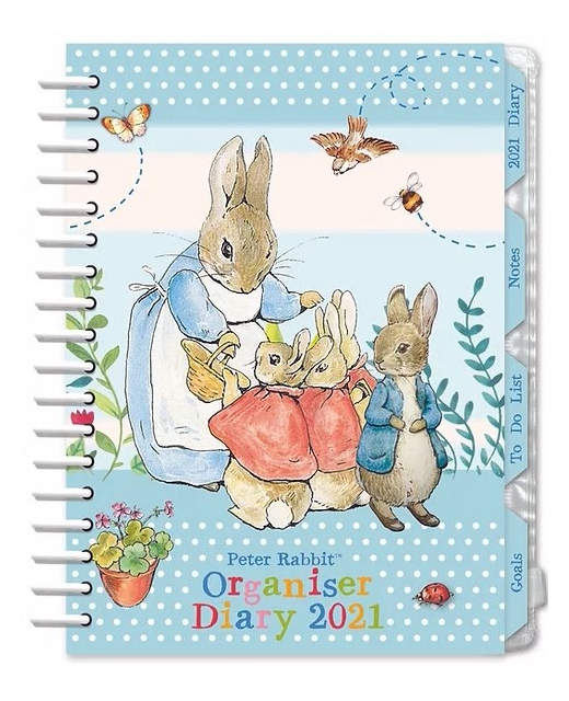 ORGANISER DIARY PETER RABBIT 2021 - Stationery-Diaries : Onehunga Books ...