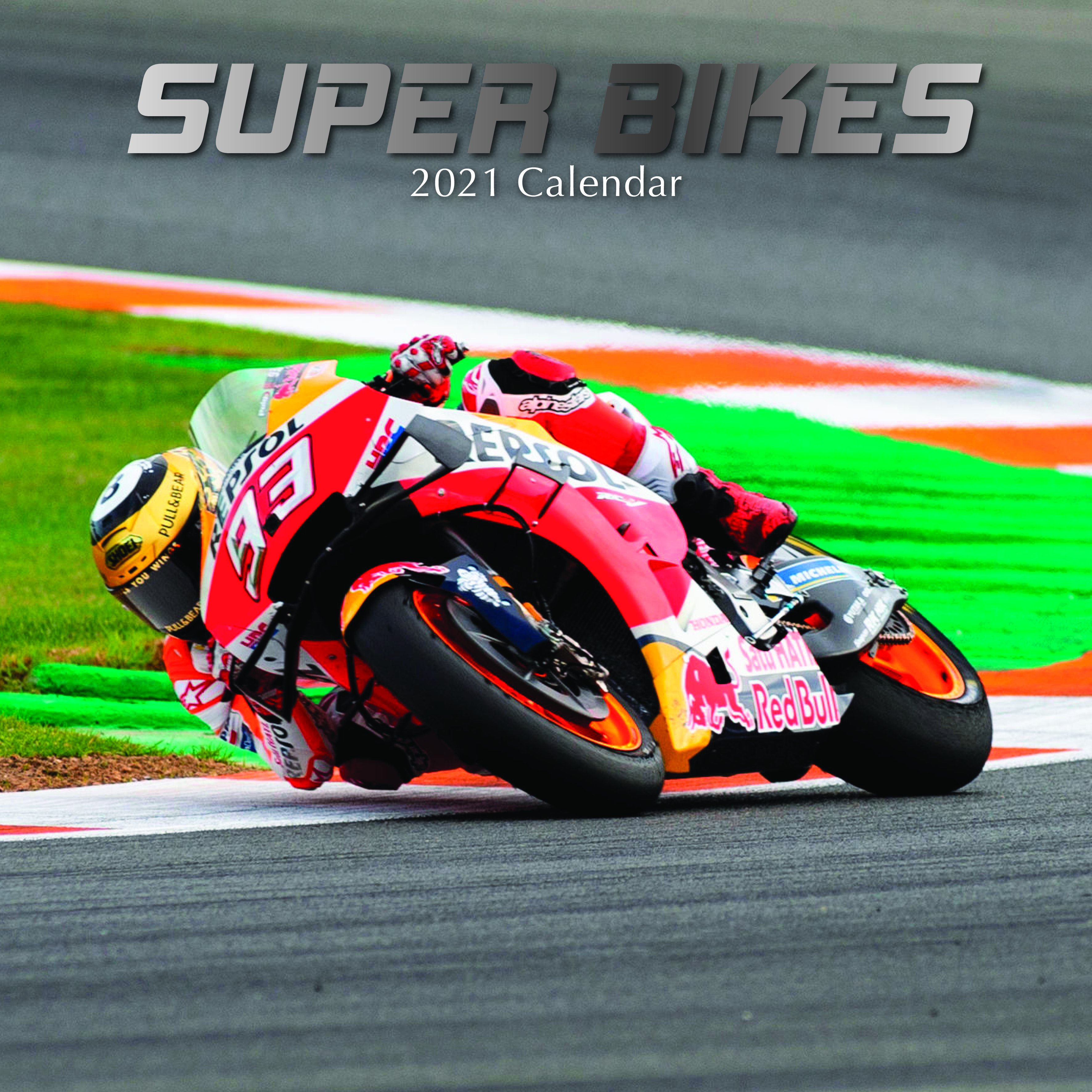 2021 SQUARE CALENDAR SUPER BIKES - Gifts & Greeting Cards-Calendars ...