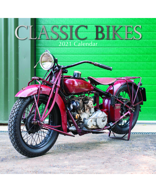 2021 SQUARE CALENDAR CLASSIC BIKES - Gifts & Greeting Cards-Calendars ...