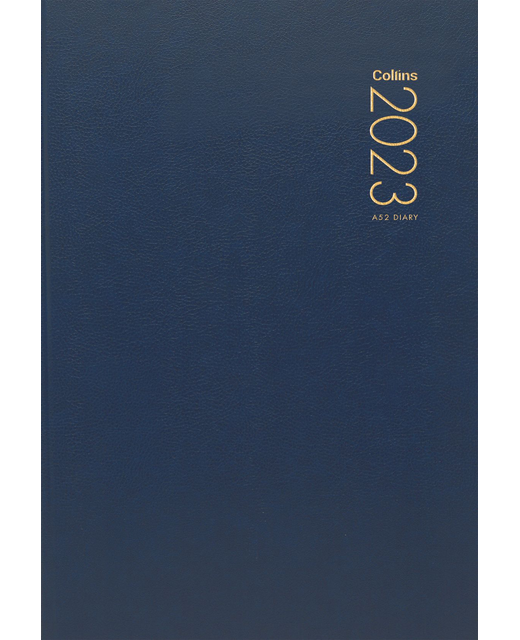 DIARIES 2023 Collins A52 Navy - Stationery-Diaries : Onehunga Books ...