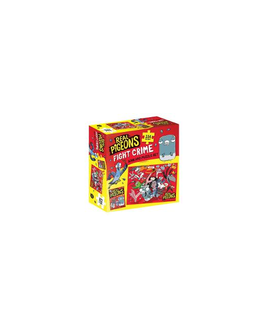 Real Pigeons Fight Crime Book and Puzzle Set: Real Pigeons Fight Crime ...