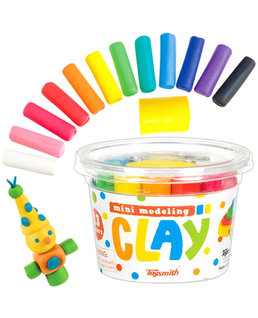 Mini Modelling Clay - Rainbow - Games & Toys-Toys : Onehunga Books ...