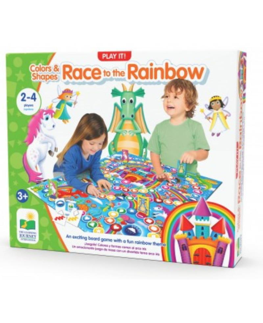 Colors and Shapes Race to the Rainbow - Games & Toys-Board Games ...