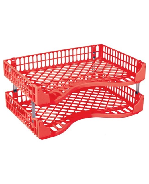 Document Letter Tray Bic Red Pack 2 - Stationery-Desk Accessories ...