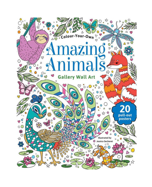Amazing Animals Colouring Book - Books-Arts : Onehunga Books ...