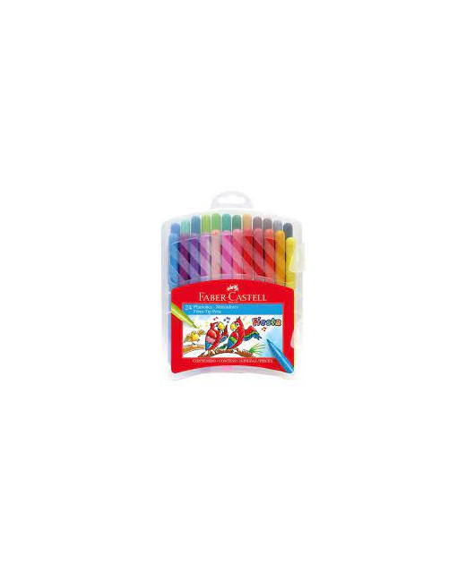 FIESTA FABER FIBER TIP PENS 24 PK - Stationery-Writing : Onehunga Books ...