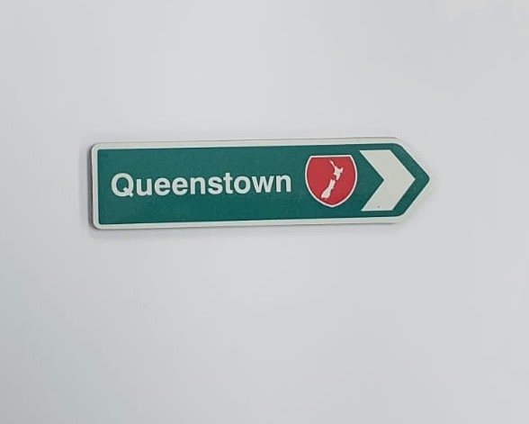 ROAD SIGN MAGNET QUEENSTOWN - Gifts & Greeting Cards-Gifts : Onehunga ...