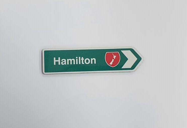 ROAD SIGN MAGNET HAMILTON - Gifts & Greeting Cards-Gifts : Onehunga ...