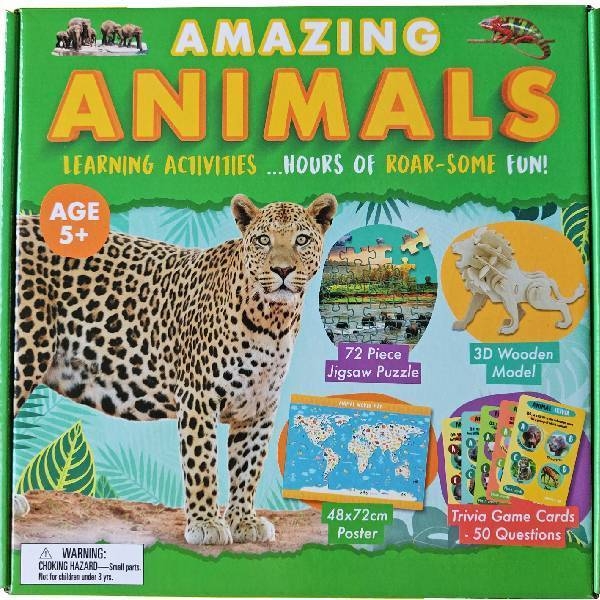 AMAZING ANIMALS ACTIVITY BOXSET - Games & Toys-Activity Sets : Onehunga ...