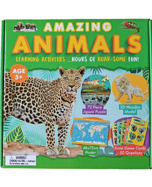 AMAZING ANIMALS ACTIVITY BOXSET - Games & Toys-Activity Sets : Onehunga ...